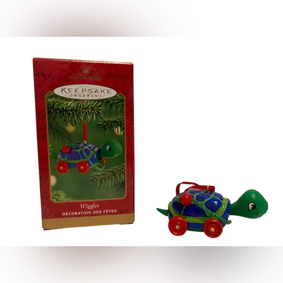 Holiday | Hallmark 201 Wiggles Wooden Pull Toy Ornament In Box | Poshmark
